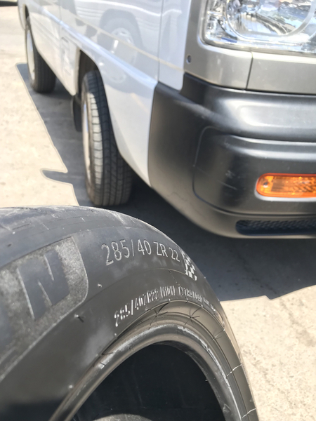 285/40/22 michelin pilot sport 4s