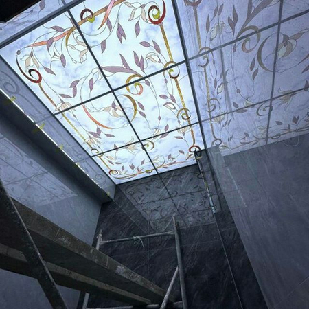 Оргстекло витраж паталок