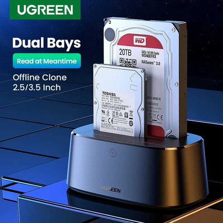 Ugreen док-станция для жесткого диска SATA Type c адаптер