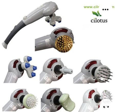Массажёр для тело 8 насадками Magic massager  8 in 1