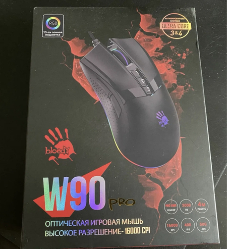 Игровая мышь Bloody W90 PRO