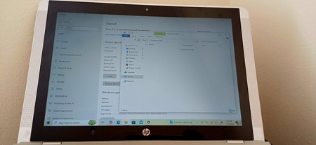 HP Detachable leptop