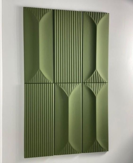 3D панели из гипса
