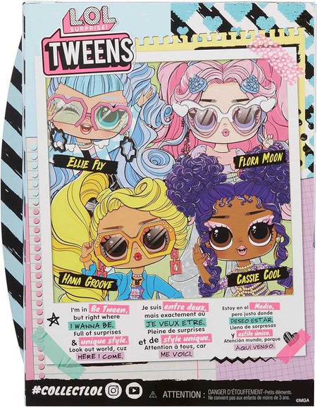 Модная кукла LOL Surprise Tweens Cassie Cool