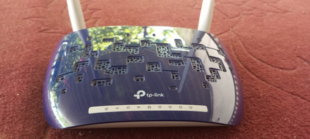 Роутер tp-link в рабочем состоянии