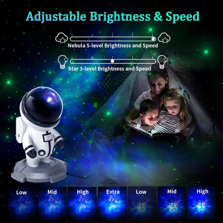 Astronaut Star Galaxy Projector Light