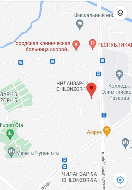 Здание 3 этажа с подвалом Чиланзар-14  больница Жуковского 87111