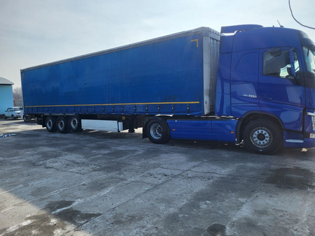 VOLVO FH EURO 6 + KRONE прицеп cотилади