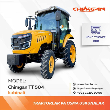 Chimgan TT504 кондиционерли мини трактори