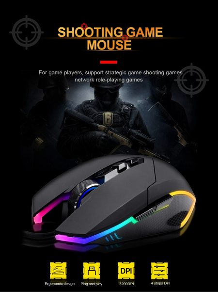 Мышка игровая Redragon E-yosoo X-5 Gaming