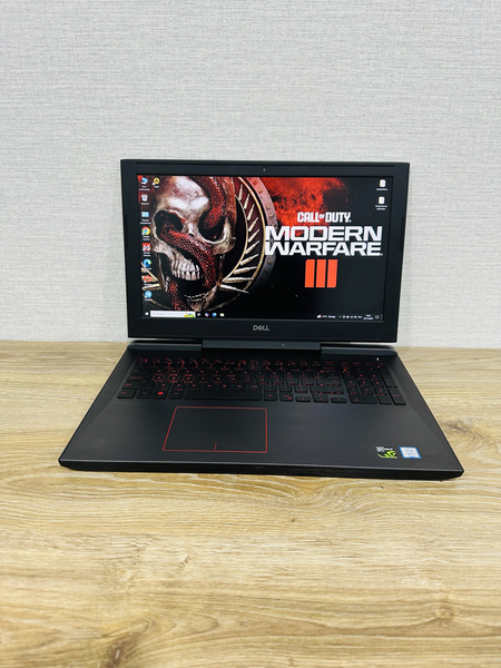 DELL i7-8 Ядерный+GTX1050Ti Идеал состояние, Геймерский ноутбук