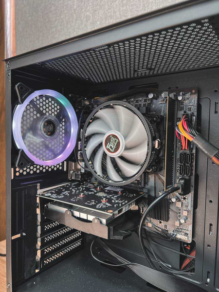 Компьютер комплект i3-12100/16Gb/SSD512GB/Hdd512GB/RX550