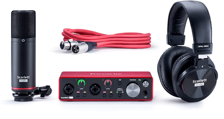 Focusrite scarlett 2I2studio 3gen звуковая карта комплект