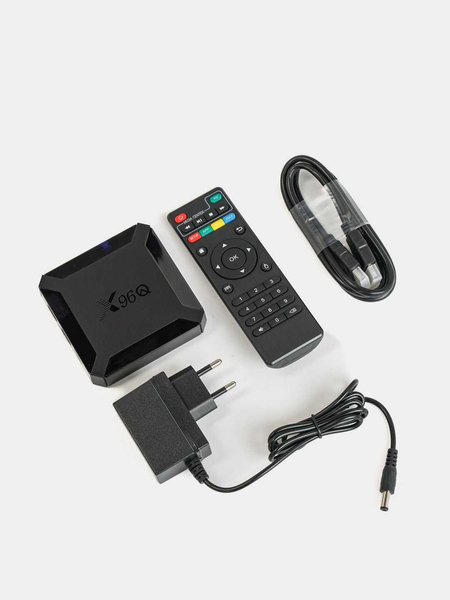 tv box X96Q PRO DDR/флеш-память: 2/16 ГБ (есть 4/32 ГБ цена другая)