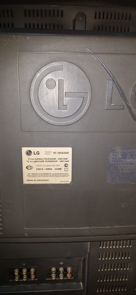 Телевизор lg RT-29FA35VE