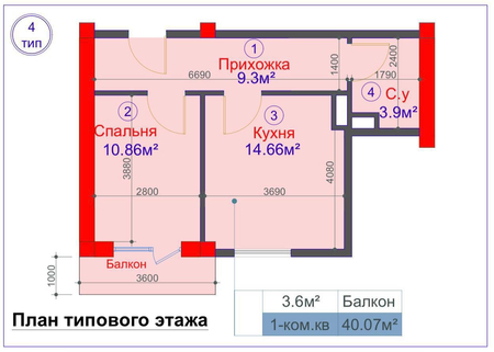 Новостройка Sky Avenue Сергили 8, рассрочка