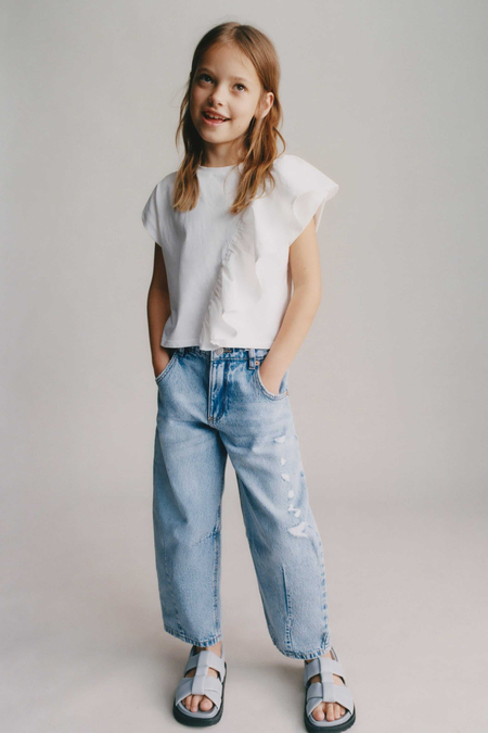 Блузка в школу Zara original 11-12л