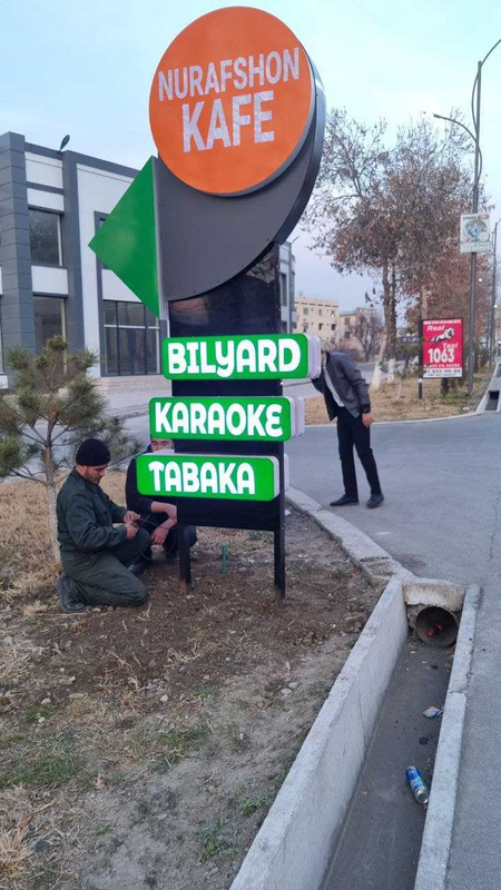 Barcha turdagi tashqi reklama xizmatari