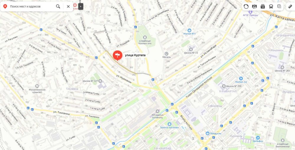 Юнусобод, Зенит, Тикланиш, Нуртепа кўча 4.7 сотихли участка сотилади