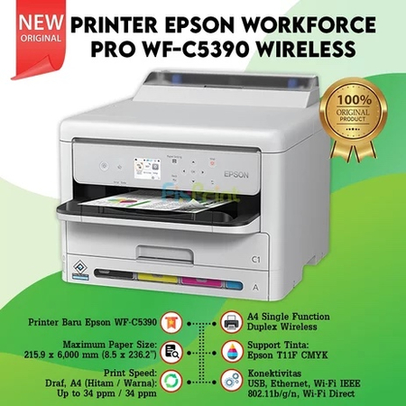 Принтер Epson WorkForce Pro WF-C5390DW