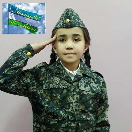 Bolajonlar uchun maxsus harbiy kiyim