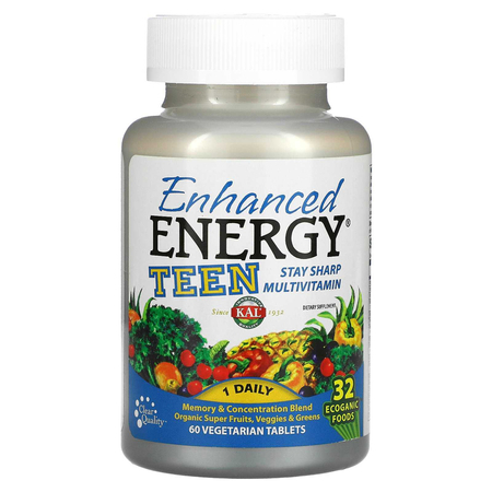 KAL, Enhanced Energy, для подростков, 60