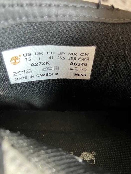 Timberland утеплённые зимние сапоги из натуральной кожи. Размер:39-40.