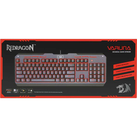 Игровая механическая клавиатура с подсветкой RGB Redragon Varuna RU
