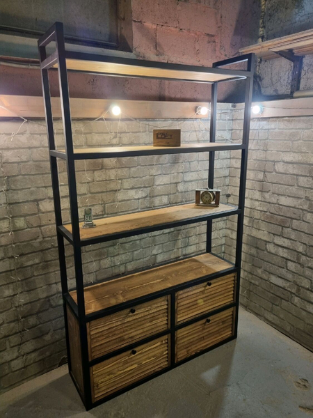 Стеллаж лофт stellaj loft