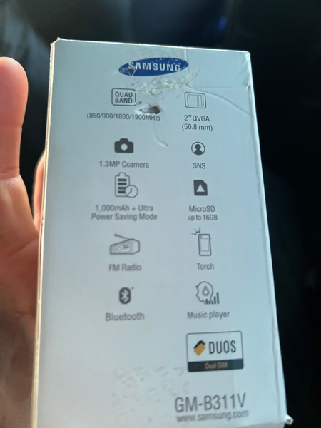 Samsung B311 V modeli