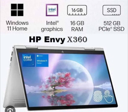 Hp envy core i7 yangisidan keldi x360 16/512