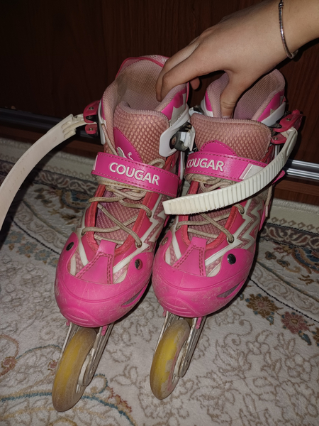 Ролики cougar в хорошем состоянии!