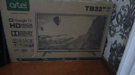 Artel 32talik smart televizor sotiladi golosovoy pultli