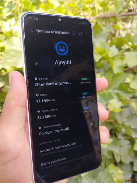 Galaxy a13 holati Ideal
