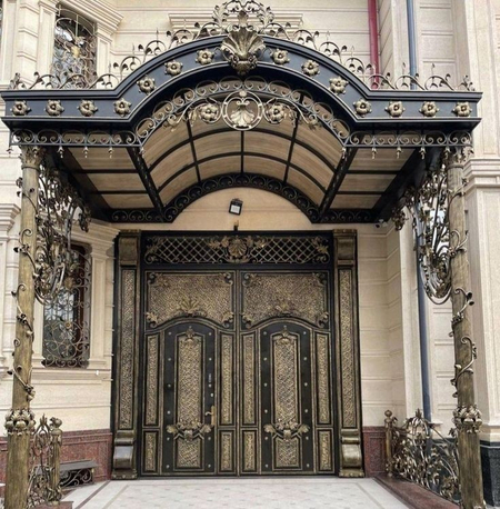 варота ришотка  ковка на заказ