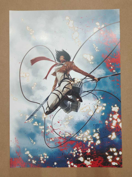 Аниме Постеры формата А3+, Attack On Titan