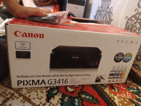 Pixma g3416 CANON printer kserokopiya yengide yanqda olingan