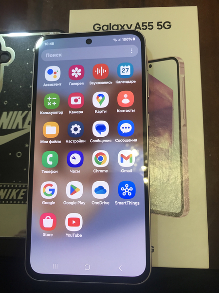 Samsung Galaxy A55 yengi ideal Rangi: Awesome lilac