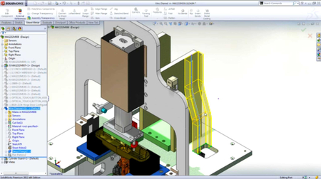 Услуга 3д моделирования Solidworks CAD