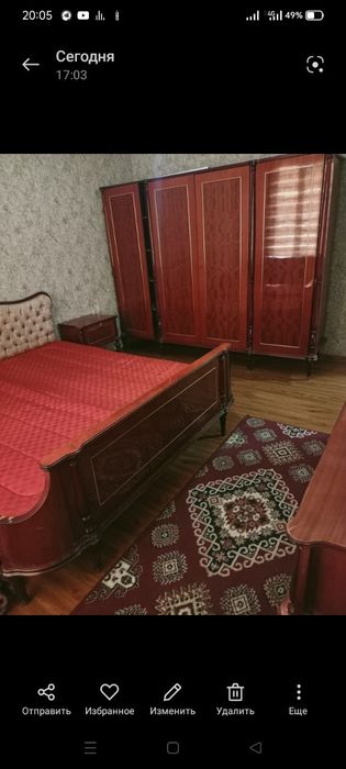 Гиштли элитный дом сотилади жихозлари билан