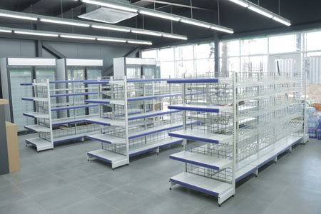 Торговые стеллажи, металлические полки, prefabrik tokchalar