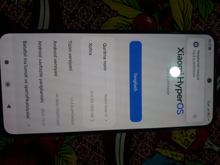 Redmi not 12 256gb