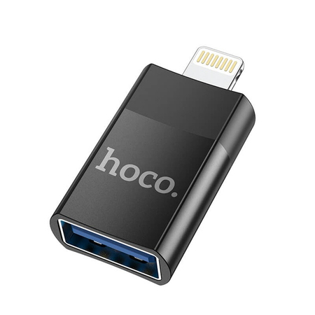 Переходник Hoco Lightning to USB Female adapter UA17 |2A, USB2.0 OTG|