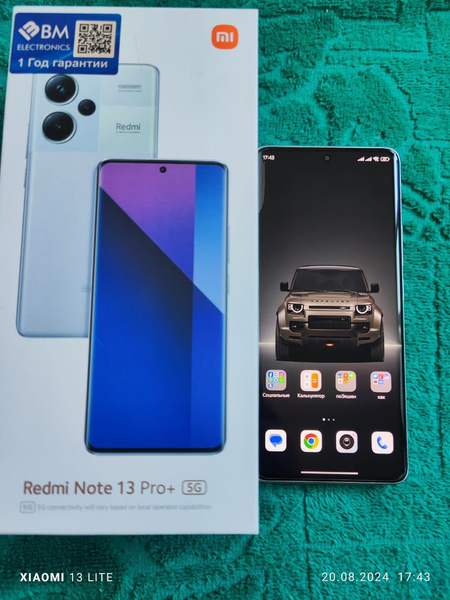 Redmi not 13 pro plus 5G