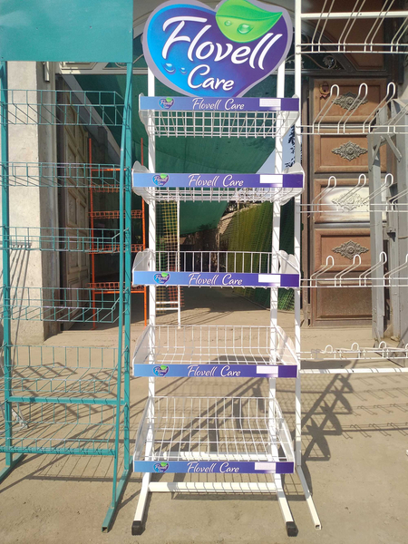 Металлические стеллажи для магазинов