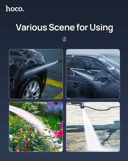 Hoco S52 Purity Автомойка шланг увеличивающий Car wash water gun