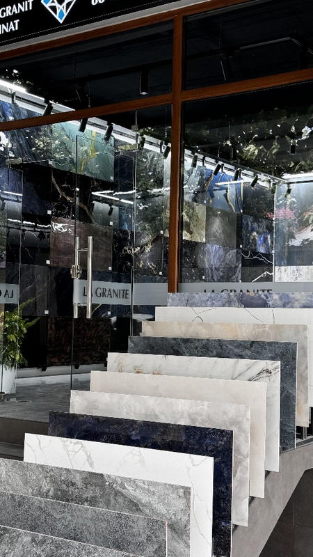 Keramogranit, granit, kafel, SPC laminatlar