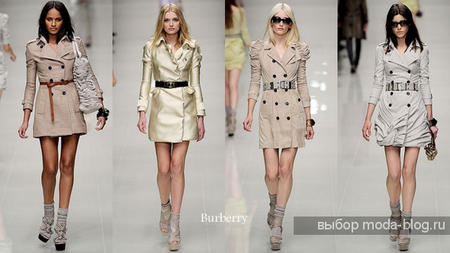 Плащ под Burberry