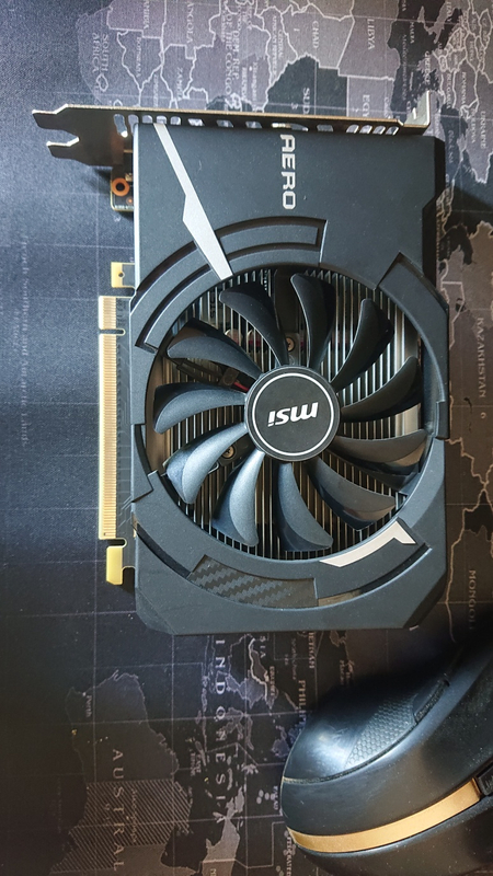 Видеокарта MSI GTX1050Ti Aero