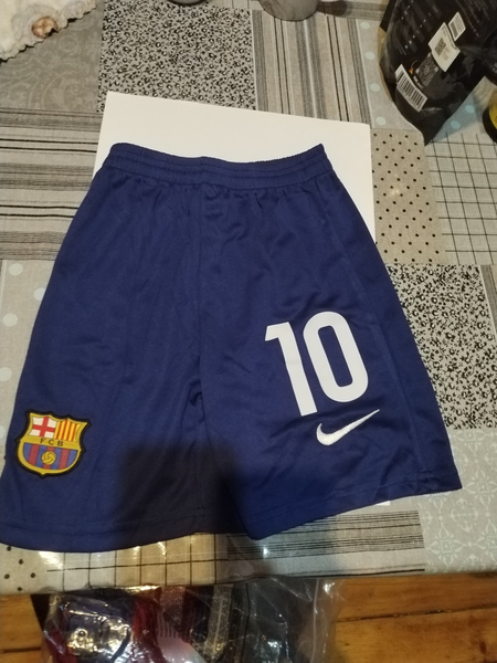 Футбольная форма Barcelona, с именем Никита